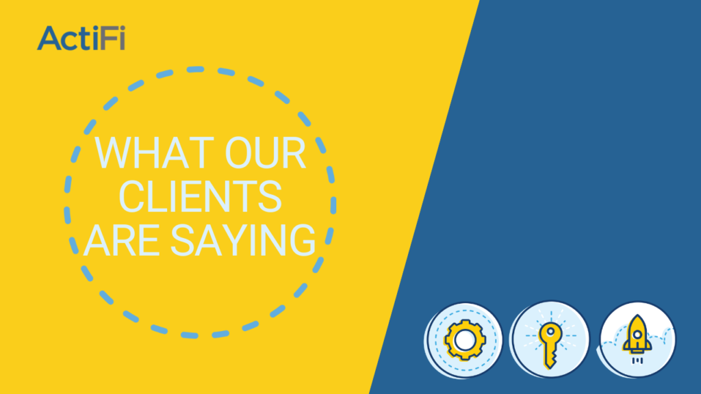 What Our Clients are Saying | Financial Services Software & Consulting ...